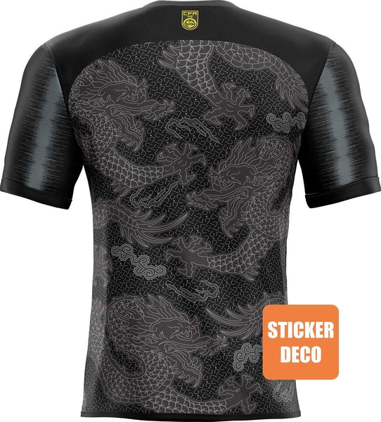 😍 Sticker maillot chine foot -deco foot – stickers foot